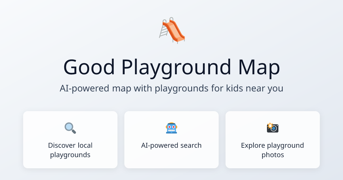 Good Playground Map